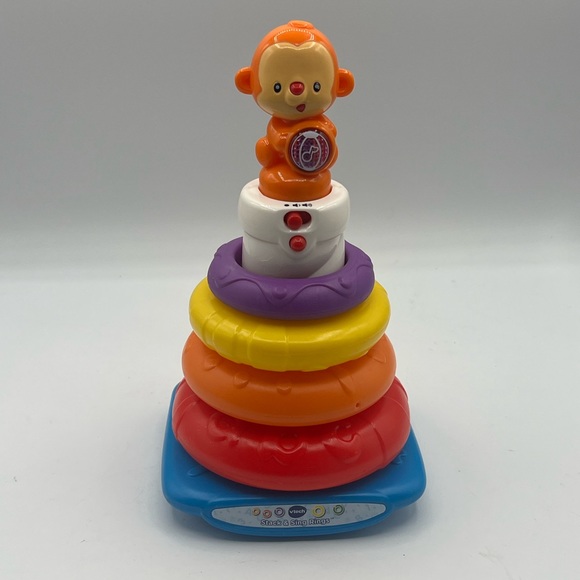 vtech | Toys | Vtech Stack And Sing Rings Baby Toy 636 Months Learning ...